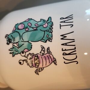 Rae Dunn | Kitchen | Rae Dunn Pixar Ceramic Monsters Inc Scream Jar ...